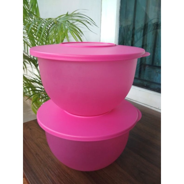 Jual TUPPERWARE SALAD BOWL 2.5L (2PCS) | Shopee Indonesia