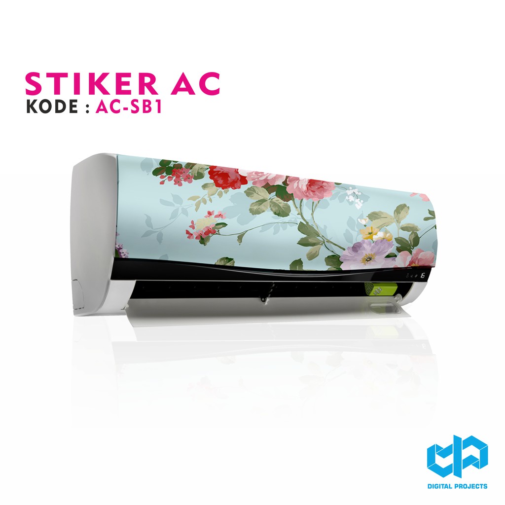 Jual Stiker AC Pendingin ruangan motif Shabbychic bunga bunga - AC-SB ...