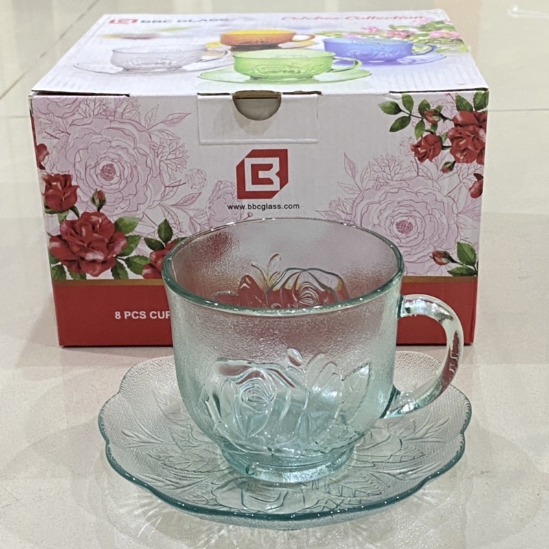 Jual satu set cangkir bbc isi 8 & 12pcs celebes collection | Shopee ...