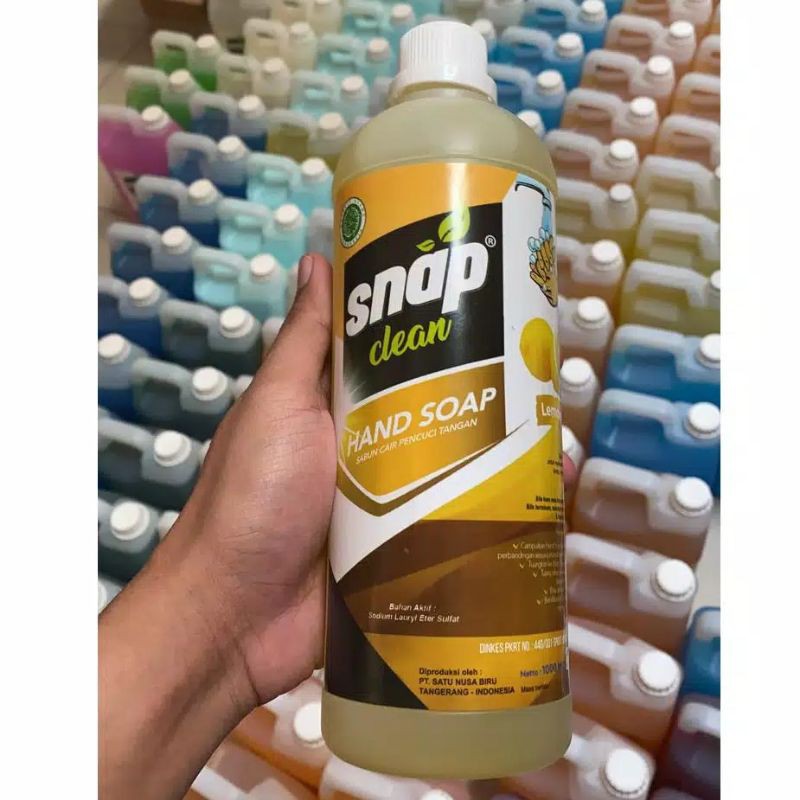 Jual Snap clean handsoap 1 liter | Shopee Indonesia