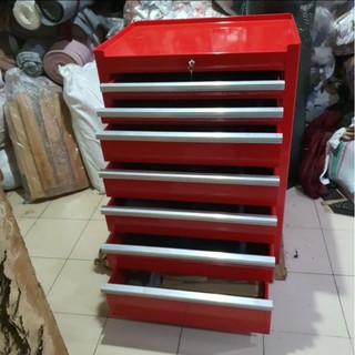 Jual (B2T)Lemari Tool Box Roller Cabinet 7 Drawers Smooth Action Slide ...
