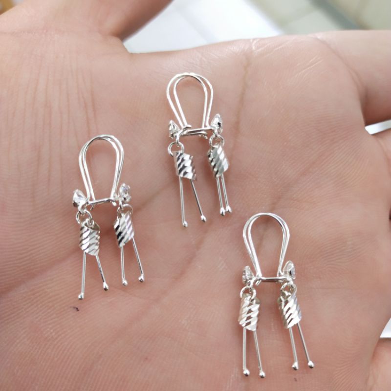 Jual ANTING KAIT BAMBU PERAK 925 SILVER | Shopee Indonesia