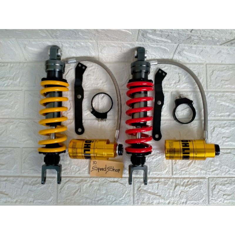 Jual Shockbreaker Monoshock Tabung Pisah Model Ohlins Shock Ninja 250 karbu Fi z250 RR Doble ...