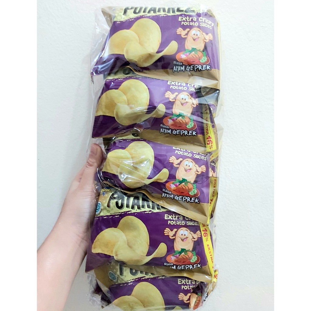 Jual ISI 10 PCS POTAKREZ SNACK KENTANG KEKINIAN | Shopee Indonesia