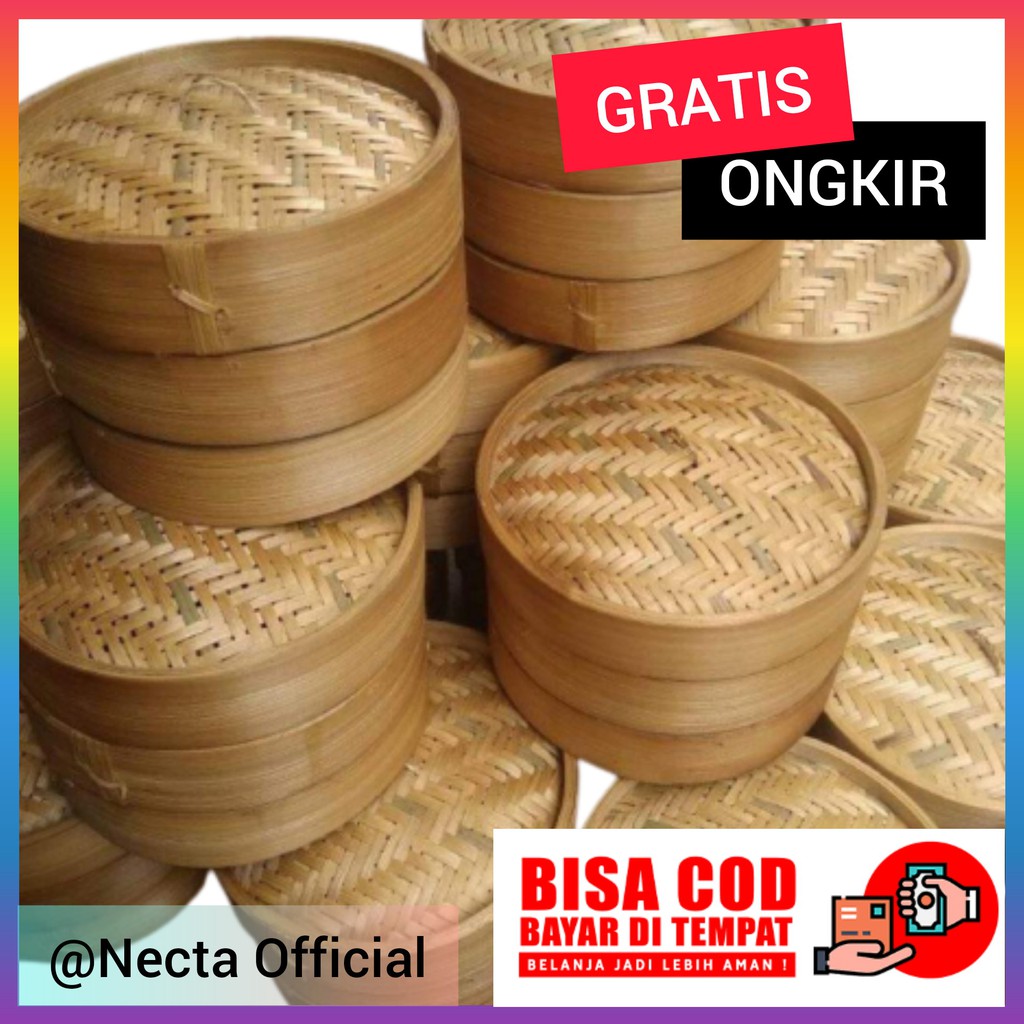 Jual klakat bambu dimsum 13 cm | Shopee Indonesia