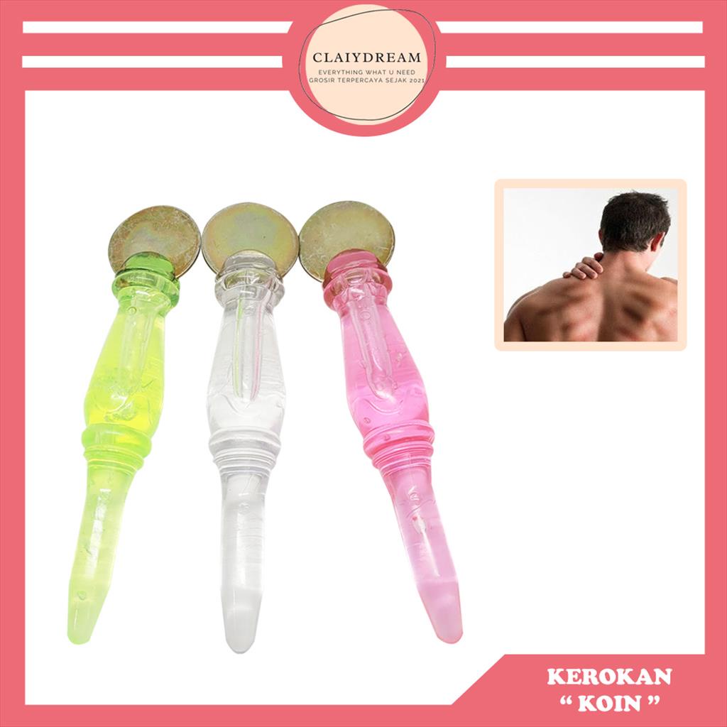 Jual CLAIYDREAM Kerokan Koin 2in1 Kerokan Koin Multifungsi pijat ...