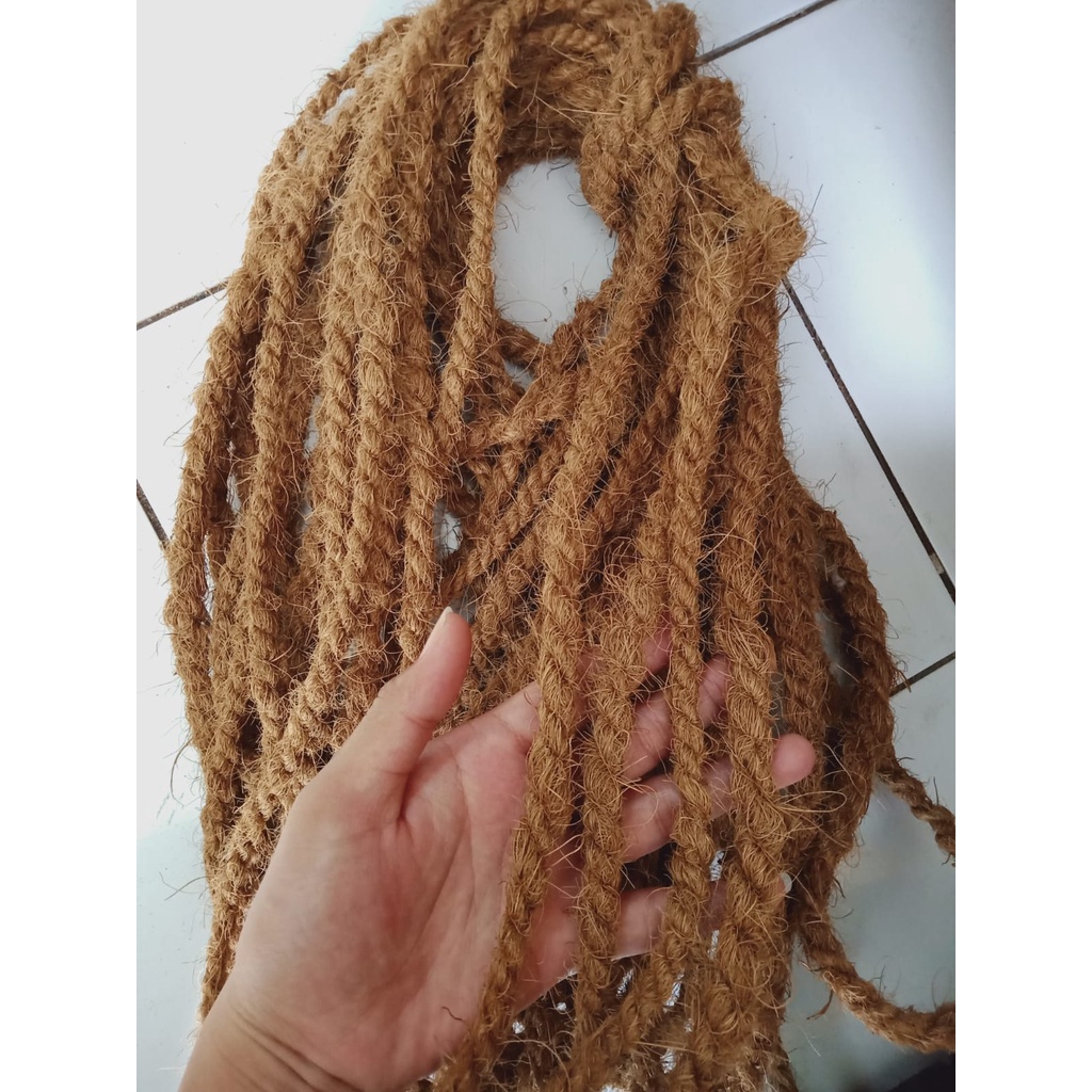 Jual tali sabut tali kuat sabut kelapa tali mesin tali besar 10mm ...