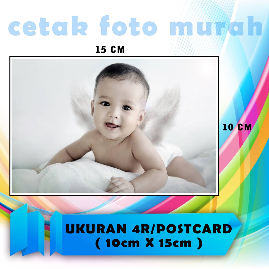 Jual Cetak Foto Ukuran 4R/Postcard (10cmx15cm) | Shopee Indonesia