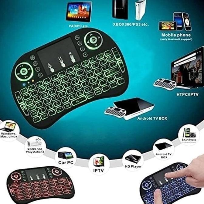 Jual KYB-001 i8 Mini Keyboard Wireless Android TV Box Touchpad CCTV ...