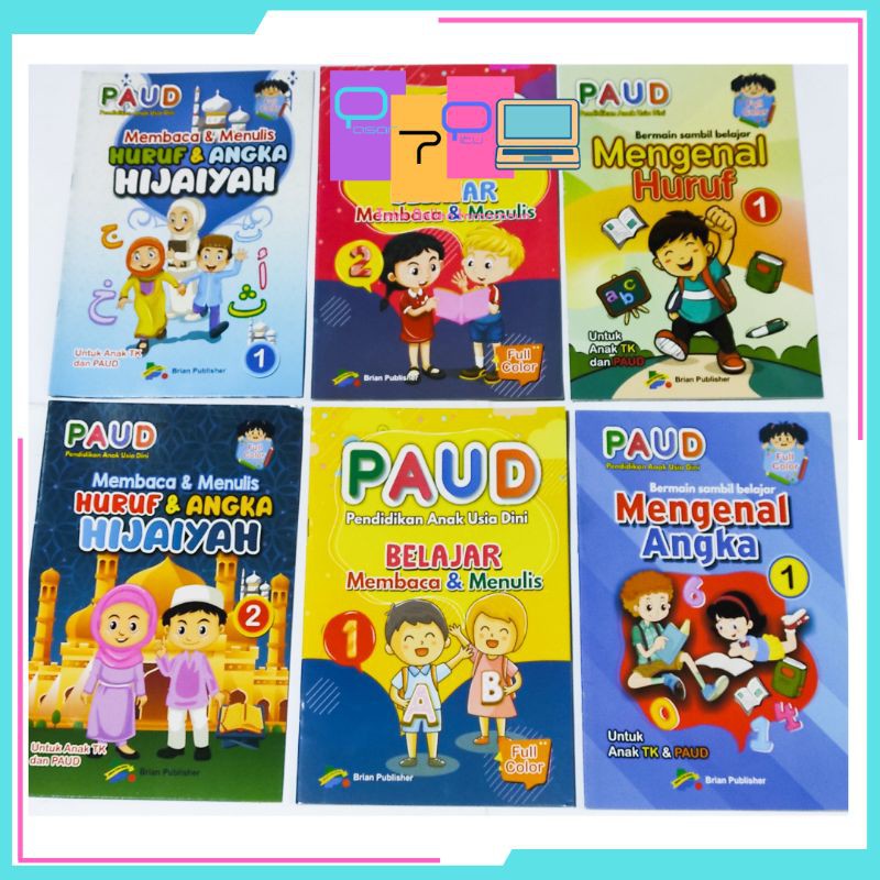 Jual Buku Bermain Sambil Belajar PAUD | Shopee Indonesia