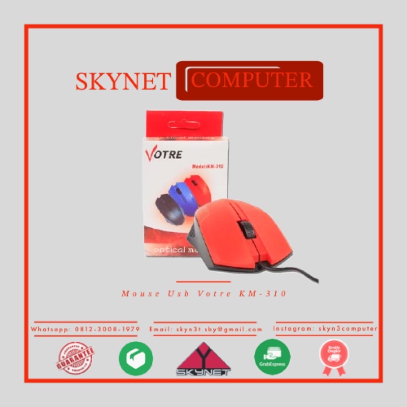 Jual Mouse Usb Votre KM-310 | Shopee Indonesia