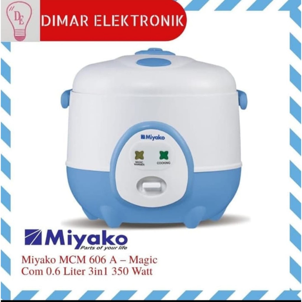 Jual Miyako 606A Magicom 0,6 liter | Shopee Indonesia
