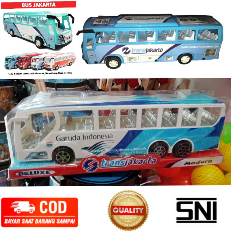 Jual Mainan Mobil Bus Transjakarta Busway - Mainan Mobil Bis Busway ...