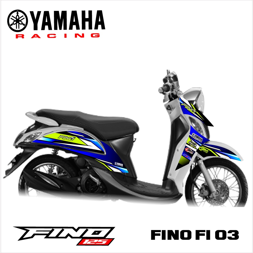 Jual Sticker Striping Semi full Yamaha FINO FI 125 Sticker Lis Variasi ... Jual Sticker Striping Semi full Yamaha FINO FI 125 Sticker Lis Variasi ...