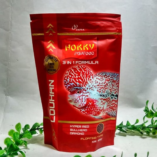 Jual HOKKY HOKY SUPER LOUHAN MAKANAN IKAN 3 IN 1 FORMULA 100gr | Shopee ...