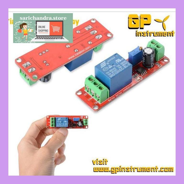 Jual S4Rd0R5 New Dc 12V Pull Delay Timer Ne555 Switch Relay Adjustable ...