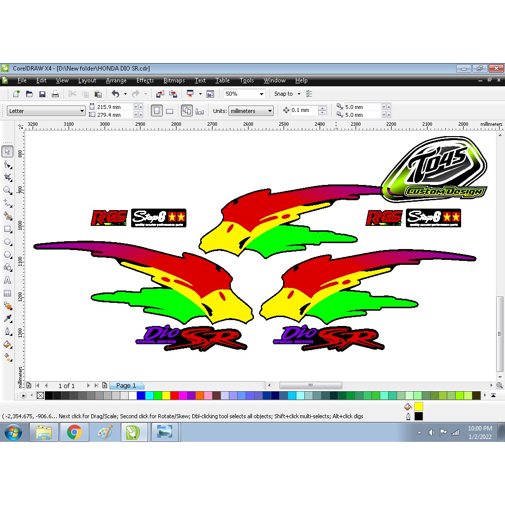 Jual Sticker striping honda dio Sr | Shopee Indonesia