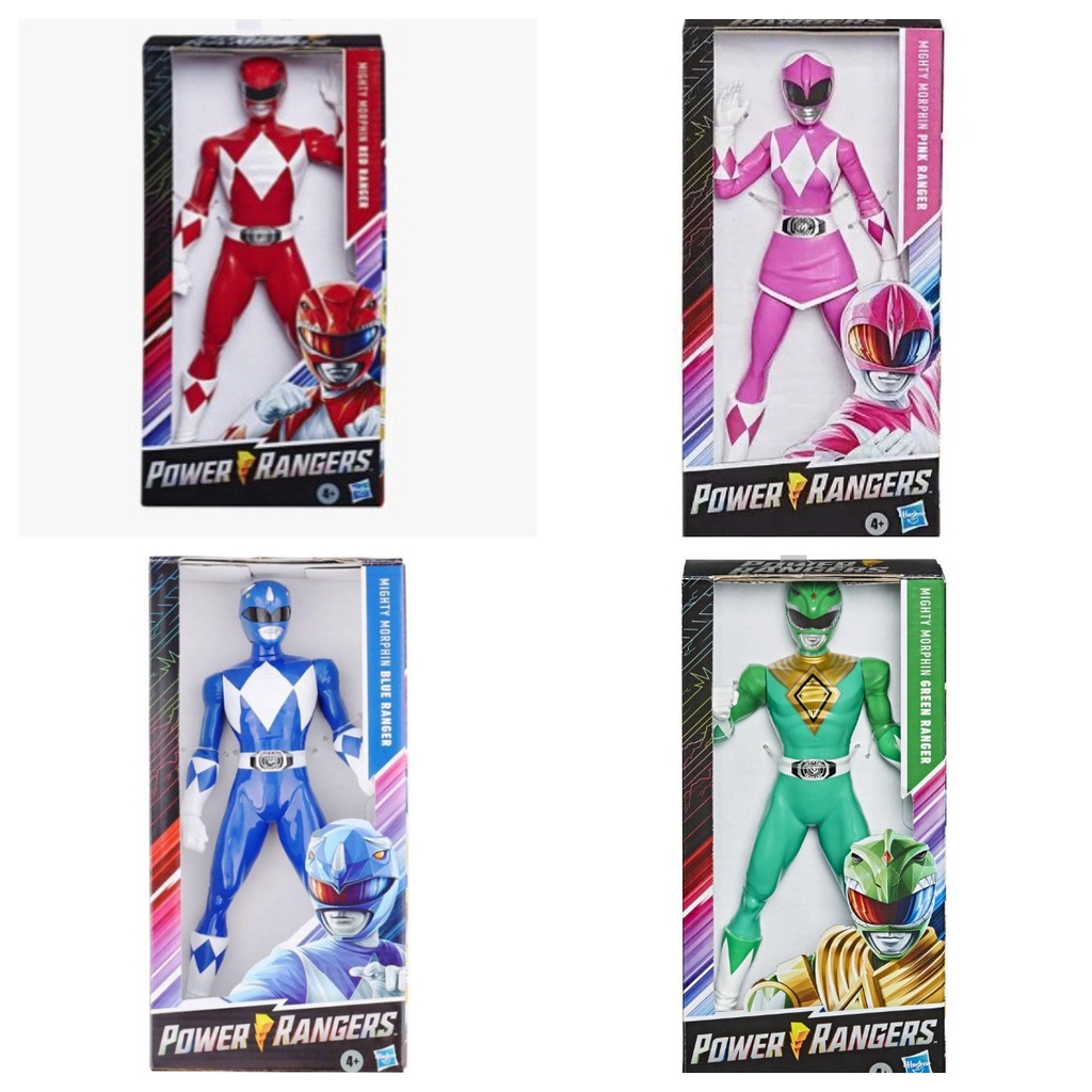 Jual Power Rangers 9 Mighty Morphin Ranger 9-Inch hasbro action figure ...