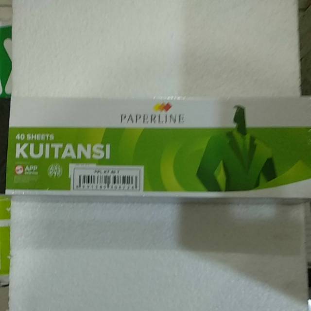 Jual Buku kwitansi paperline PPL KT 40T Min ORDER 1 pak =10 buah dapatkan harga termurah disini ...