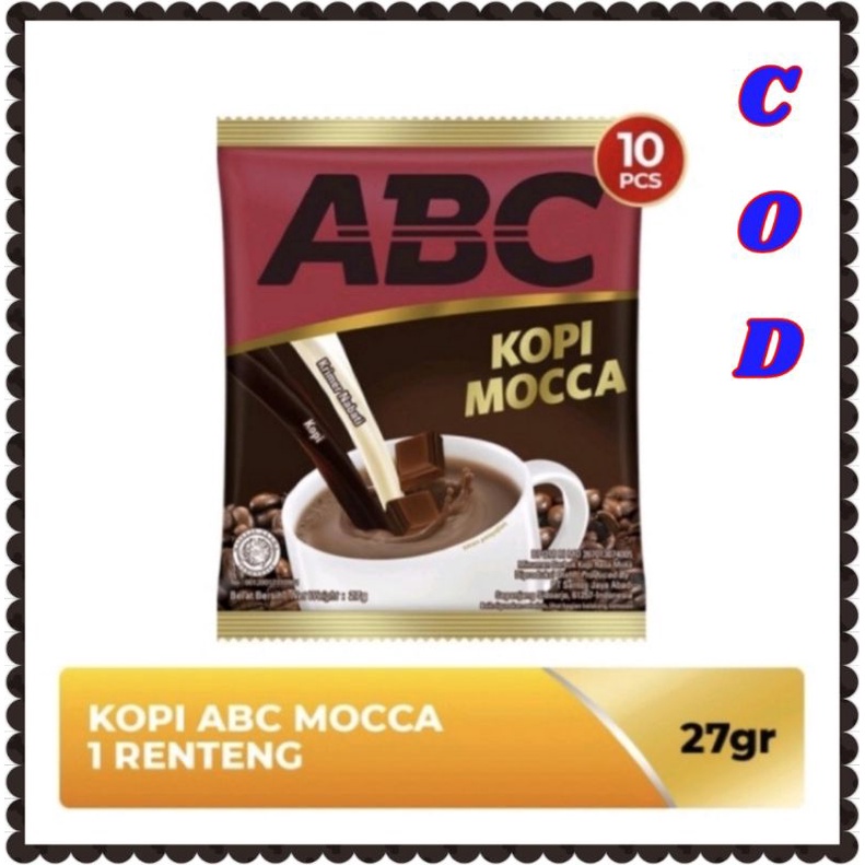 Jual KOPI ABC MOCA 27GR RENCENG (ISI 10) | Shopee Indonesia