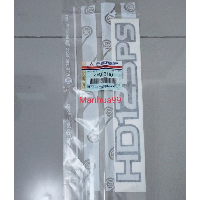 Jual Stiker mitsubishi HD125PS Asli KTB | Shopee Indonesia
