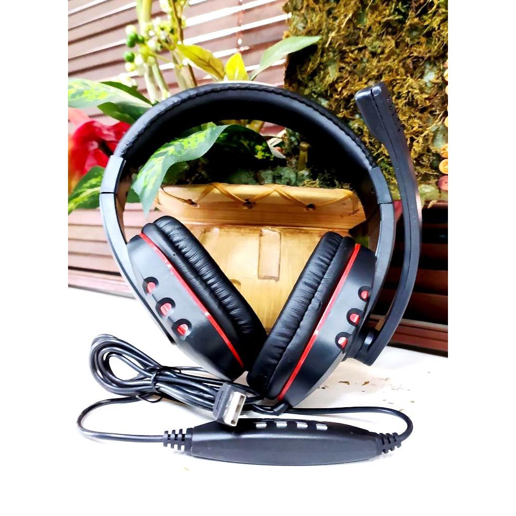 Jual Headset Zebronics Zeb All Rounder Headphone USB Berkabel plus mic ...