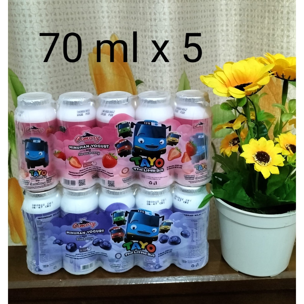 Jual Cimory Yogurt Mini Drink 5x70 ml | Shopee Indonesia
