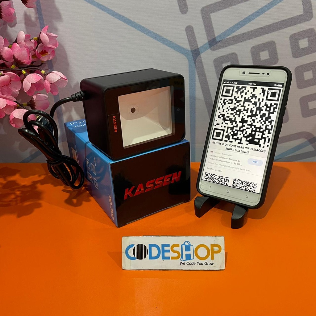 Jual KASSEN PO-700 OMNI SCANNER BARCODE QR PAYMENT DIGITAL BOX SCAN ...