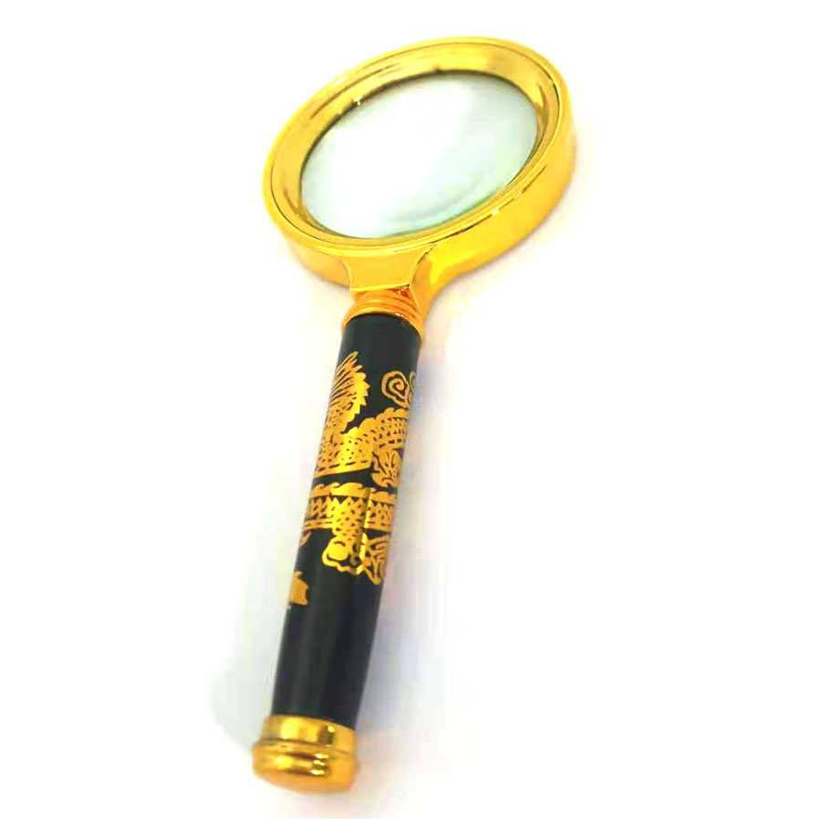 Jual Handheld Magnifying Hand Lens Magnifier / Kaca Pembesar 60mm unik ...