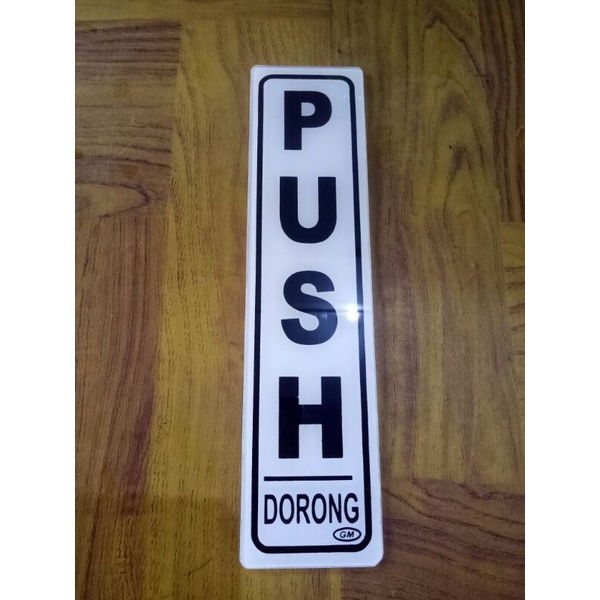Jual Sign Board/Label Petunjuk/Label Tanda/Sign Label | Shopee Indonesia