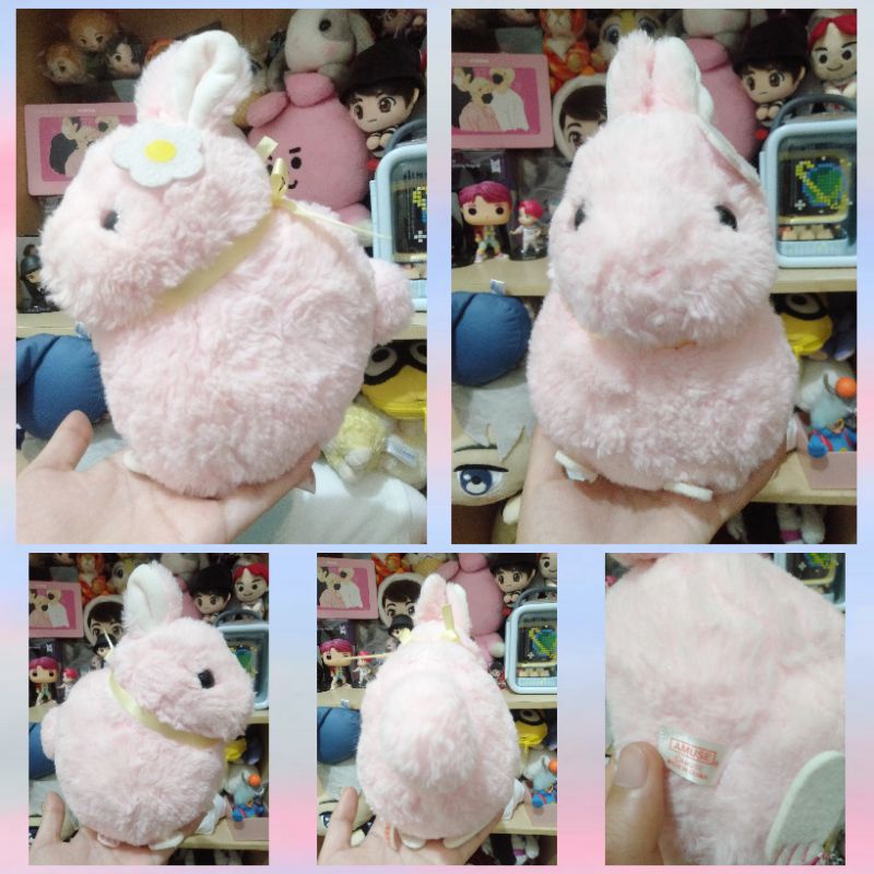 Jual Plush Bunny Kelinci Loopy Pinky Cute Edition Official Ori Amuse ...