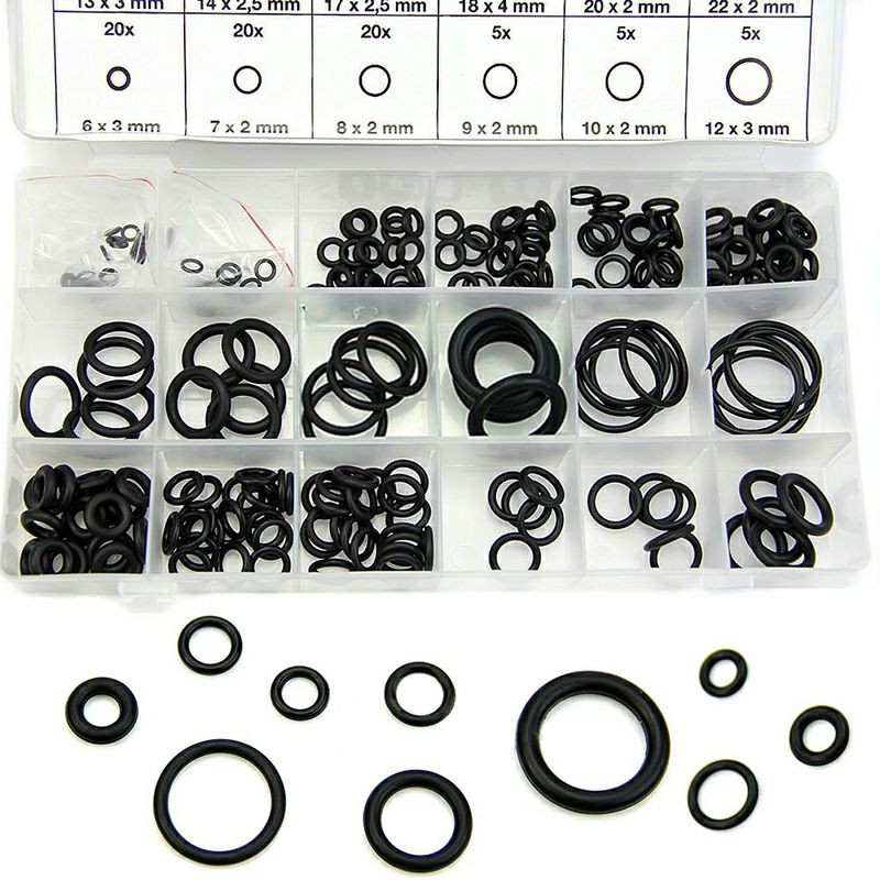 Jual Karet Rubber O Ring Seal Tightening Isi 225 Pcs | Shopee Indonesia