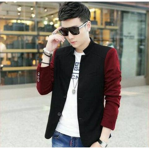 Jual NEW PRODUCT Baju jas pria blazer cowok formal casual style korea ...
