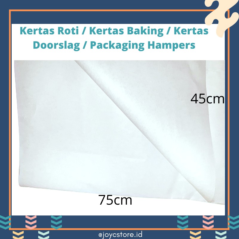 Jual Kertas Packaging 75x45cm / Kertas Bungkus /Kertas Doorslag /Kertas ...