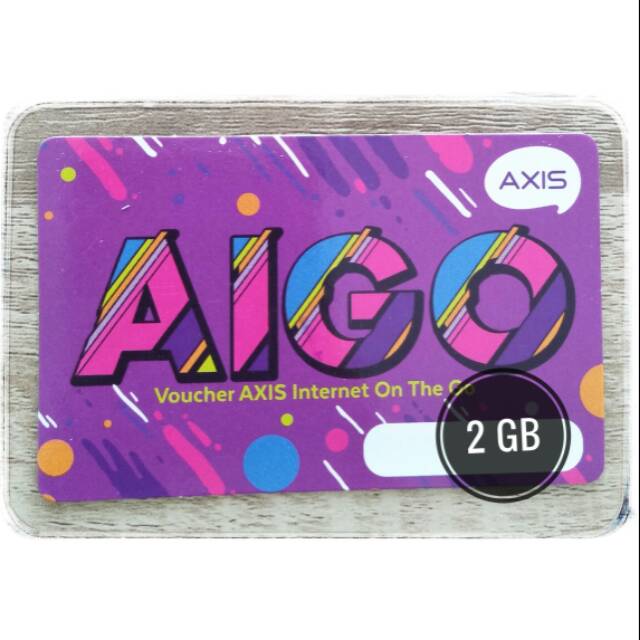 Jual VOUCHER AXIS AIGO 2 GB | Shopee Indonesia