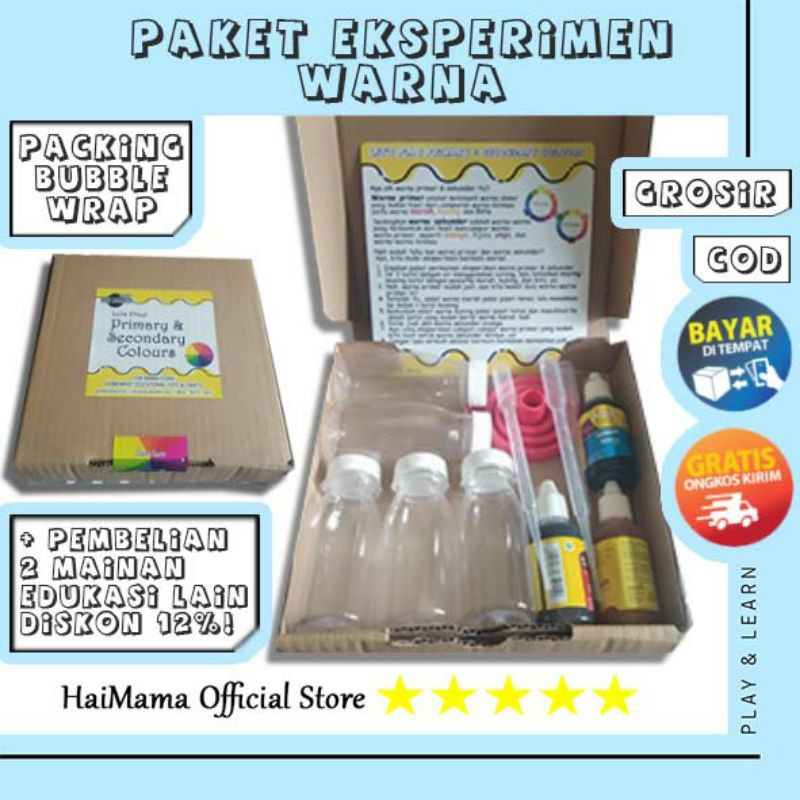 Jual PAKET EKSPERIMEN SAINS MENGENAL WARNA PRIMER & SEKUNDER | SCIENCE ... Jual PAKET EKSPERIMEN SAINS MENGENAL WARNA PRIMER & SEKUNDER | SCIENCE ...