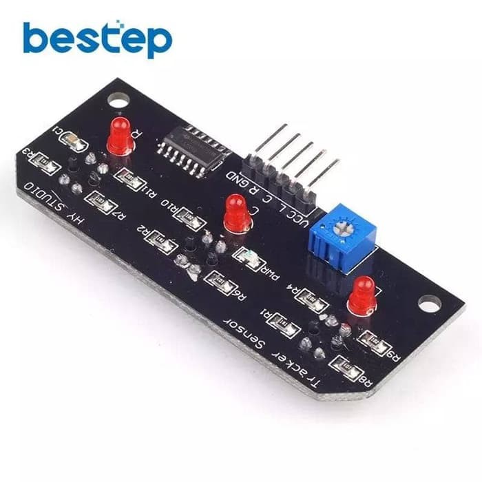 Jual 3 Channel Infrared Tracing Robot Line Follower Avoider Sensor ...