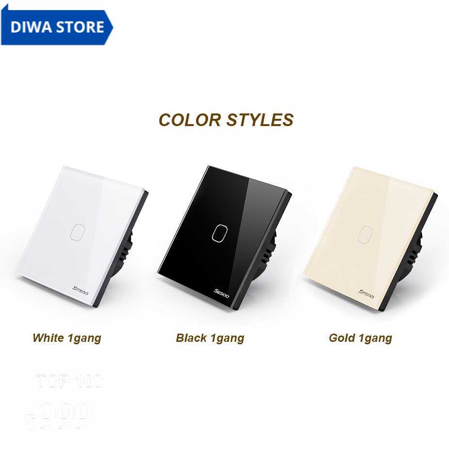 Jual Saklar Lampu Luxury Touch LED with Remote Switch - XJG-DH001 ...