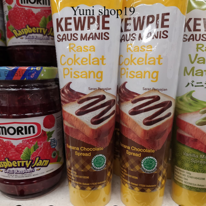 Jual selai kewpi choco banana - coklat pisang 150ml | Shopee Indonesia