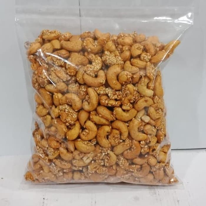 Jual 1 kg kacang mede wijen mete rasa manis wijen | Shopee Indonesia