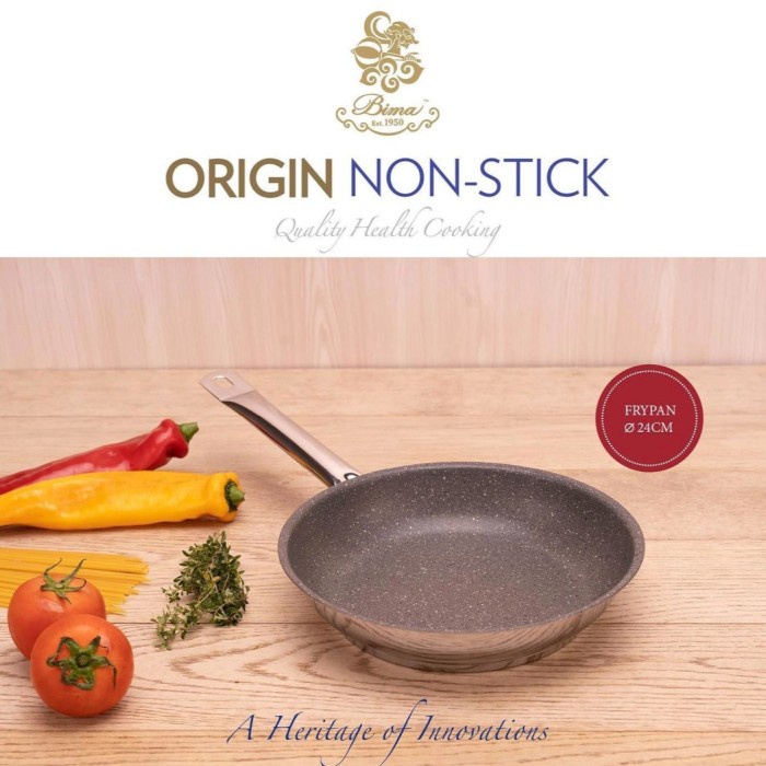 Jual Fry Pan Penggorengan 20Cm Bima Origin Anti-Lengket _Art | Shopee Indonesia