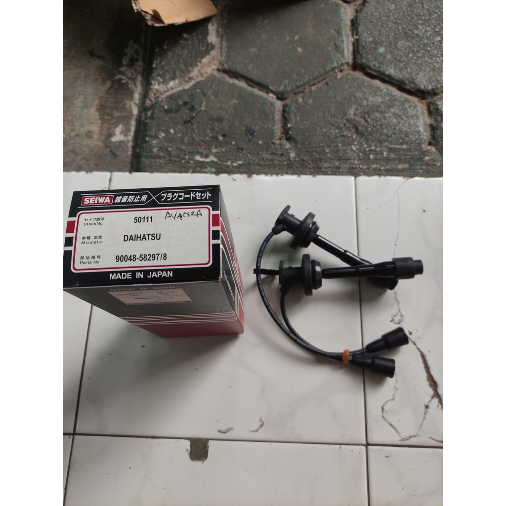 Jual Kabel Busi Coil Set mobil Avanza / Daihatsu / Xenia SEIWA Garansi ...