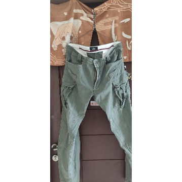 Jual ALPHA INDUSTRIES MULTIPOCKET CARGO PANTS | Shopee Indonesia