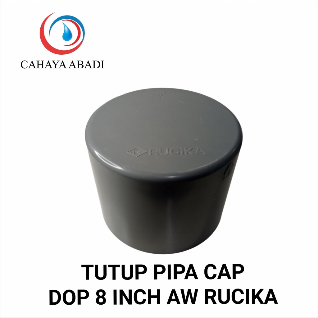 Jual TUTUP PIPA - DOP - CAP - 8 INCH - AW - RUCIKA | Shopee Indonesia