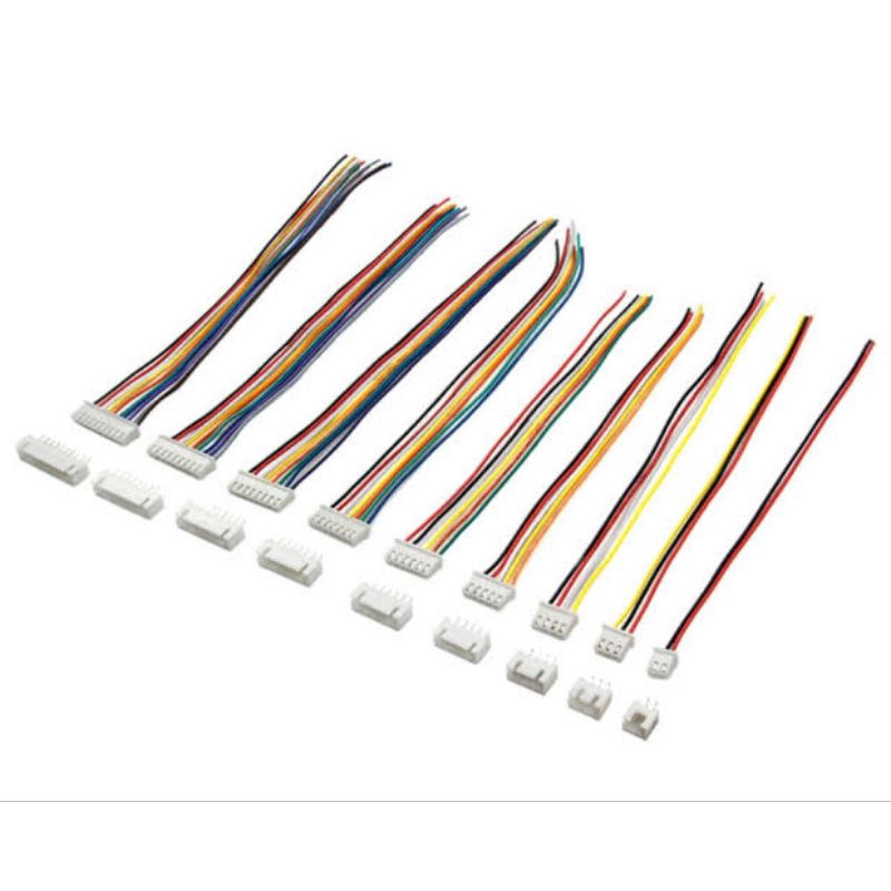 Jual Kabel JST XH 2.54 PCB Soket Socket Connector Dengan Kabel 1 2 3 4 5 6 7 8 9 10 Pin PCB ...