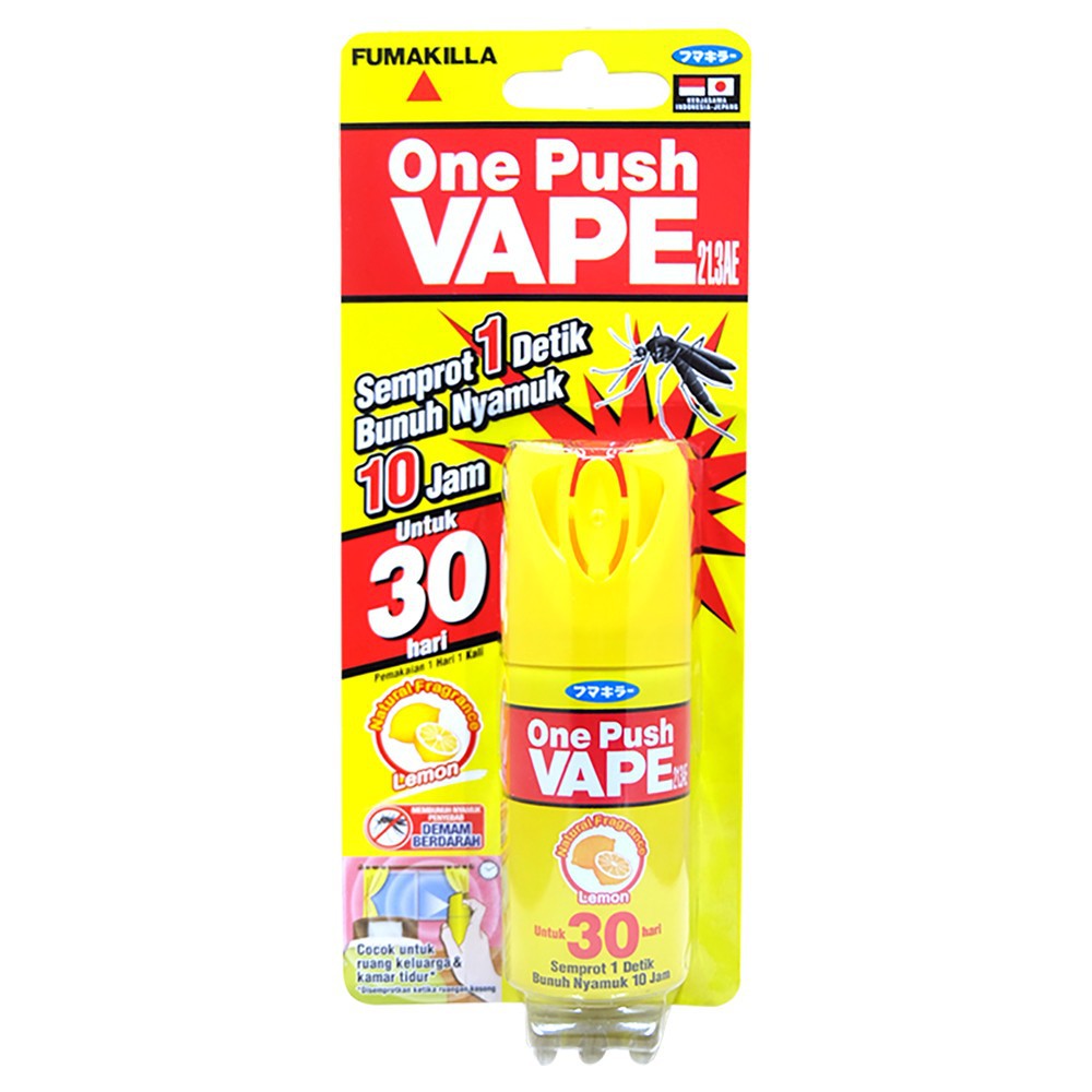 Jual Vape One Push Natural Fragrance Lemon 10Ml ACCJKT | Shopee Indonesia