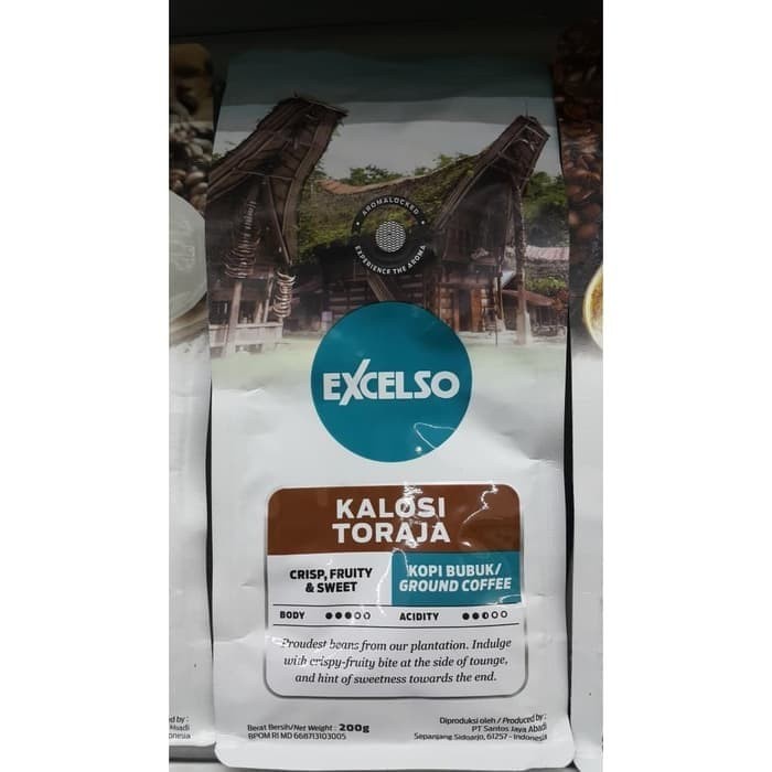 Jual Excelso Kalosi Toraja Ground 200gr - Kopi Bubuk Excelso Kalosi ...