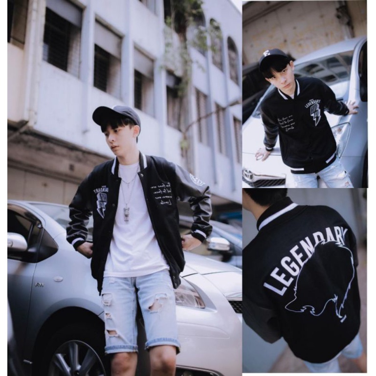 Jual JAKET VARSITY LEGENDARY / JAKET PRIA VARSITY BASEBALL TERMURAH ...
