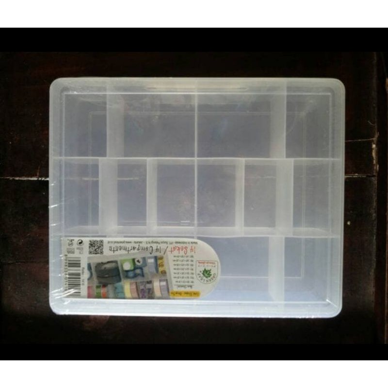 Jual Kotak Perkakas 14 Sekat Green Leaf 1416 / Box Container ...