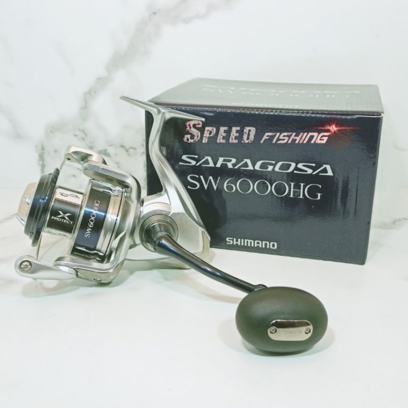 Jual Reel Saragosa 2020 SW Shimano Sara Gosa SW 5000 6000 8000 10000 14000 PG HG XG | Shopee ...